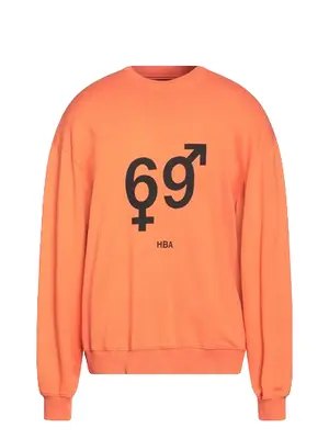 HOOD BY AIR Cotton Sweatshirt Orange