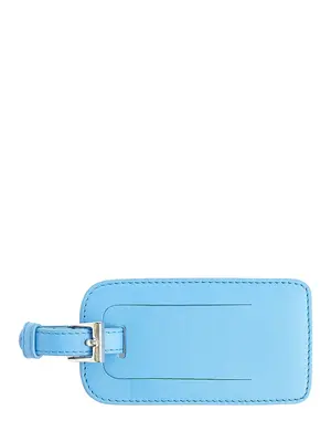 ROYCE NEW YORK Royce New York Signature Luggage Tag Light Blue