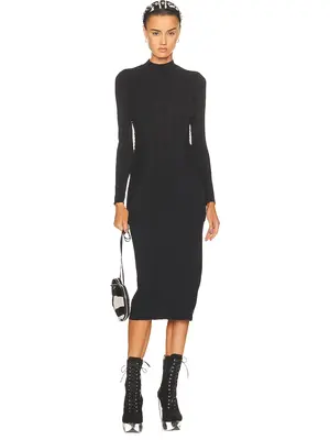 Alaïa Maxi Dress - Noir