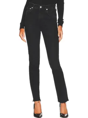 AGOLDE Cherie High-Rise Straight Jeans