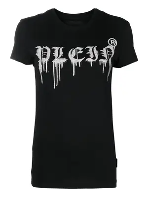 Philipp Plein Logo-print T-shirt - Black