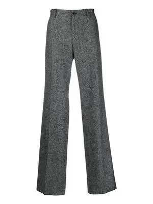 Dolce & Gabbana Straight-leg Tailored Trousers - Grey