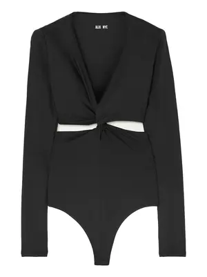 ALIX NYC ALIX NYC Lance Twist-Front Cutout Bodysuit