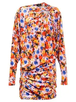Isabel Marant Étoile Floral Print Mini Dress - Multicoloured