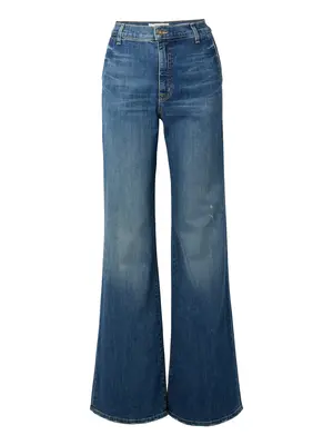 NILI LOTAN Nili Lotan Anna High-Rise Straight-Leg Jeans
