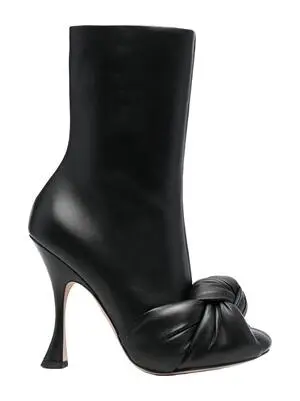 Giambattista Valli Maxi Bow-embellished 110mm Ankle Boots - Black