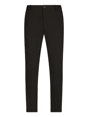 Dolce & Gabbana Cropped Tailored Trousers - Black