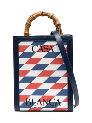 Casablanca Casa Logo-print Tote Bag - White
