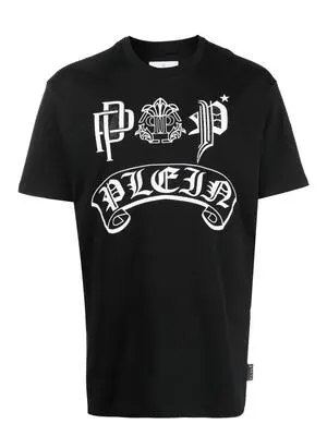 PHILIPP PLEIN Ss Gothic Plein Graphic-print T-shirt