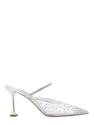 Miu Miu Ciabatte Pvc Pumps - Silver