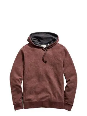 Billy Reid Cotton Blend Hoodie - Cinnamon