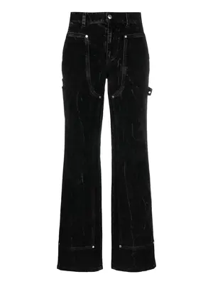 Stella McCartney Straight-leg Denim Jeans - Black