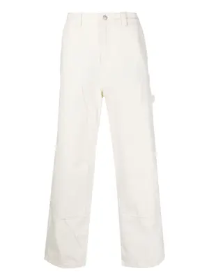 StÜssy Work Cotton Trousers - Neutrals