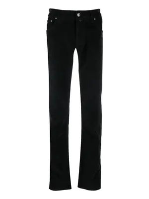 Jacob Cohen Slim-cut Trousers - Black