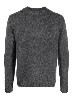 Aspesi Crew-neck Wool Jumper - Grey