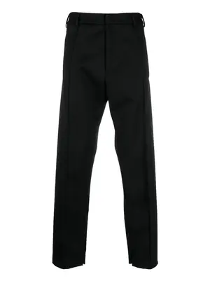 424 Tailored Straight-leg Trousers - Black