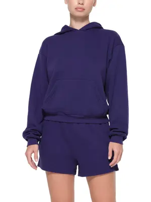 SKIMS Cotton Fleece Short Concord