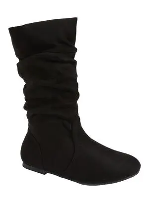 DREAM PAIRS Riding Boot - Black
