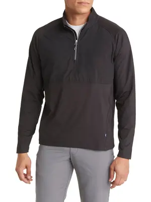 Cutter & Buck Cutter & Buck Adapt Hybrid Quarter Zip Pullover Black