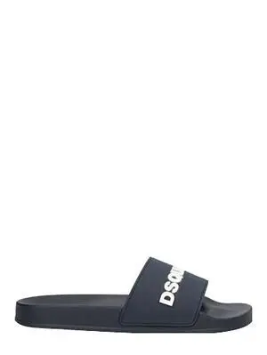 Dsquared2 Rubber Pool Slides - Blue