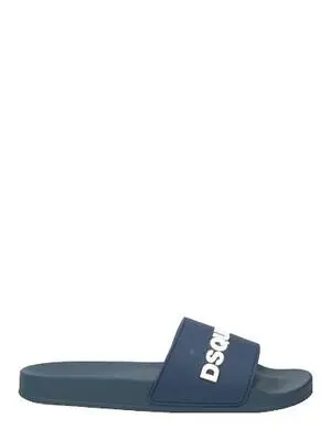 Dsquared2 Rubber Pool Slides Navy