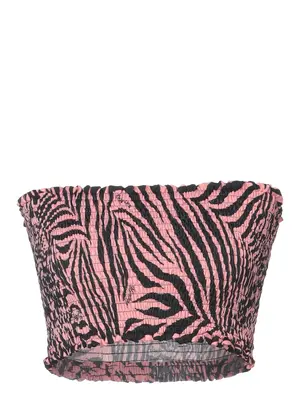 ANIYE BY ANIYE BY Zebra-Print Tube Top Pink