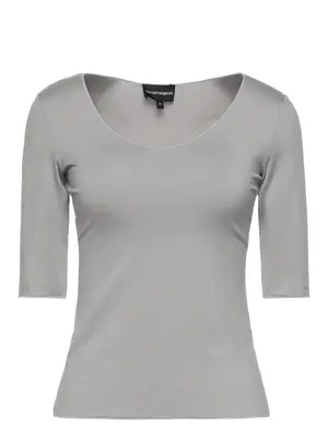 Emporio Armani EMPORIO ARMANI Jersey T-Shirt Light Grey