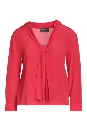 TRUSSARDI Crepe Top - Red