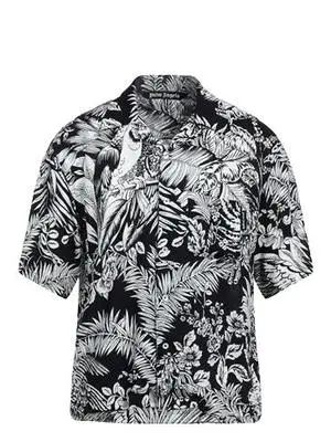 Palm Angels Shirt Size Viscose, Polyester - Black