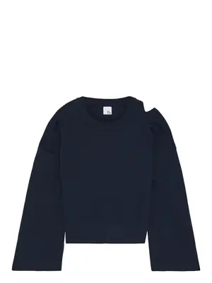 Iris & Ink IRIS & INK Knitted Sweater Dark Blue
