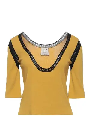L' AUTRE CHOSE L' AUTRE CHOSE Knitted Sweater Yellow
