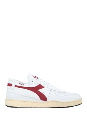 DIADORA HERITAGE Mi Basket Row Cut Sneakers - White