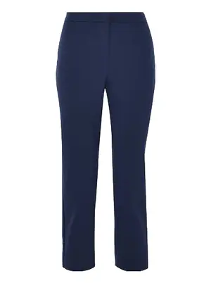 Iris & Ink IRIS & INK Tapered Pants Midnight Blue