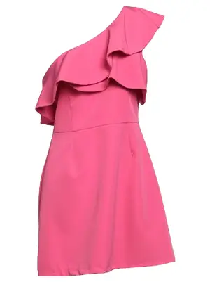 TWENTY EASY BY KAOS Mini One-Shoulder Dress Pink