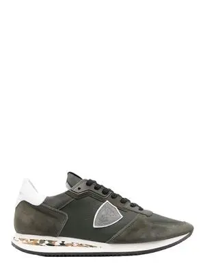 Philippe Model Trpx Camouflage-print Sneakers - Green