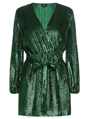 Elisabetta Franchi ELISABETTA FRANCHI Mini Dress Green