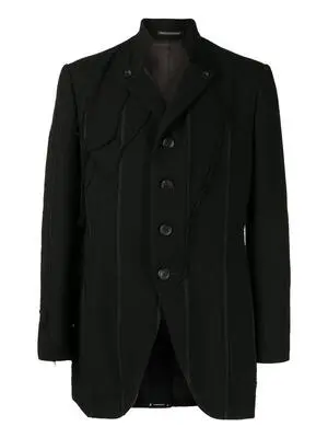 YOHJI YAMAMOTO Button-Up Long-Sleeve Blazer