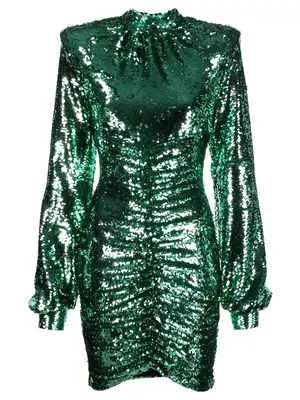 Philipp Plein Sequin-embellished Dress - Green