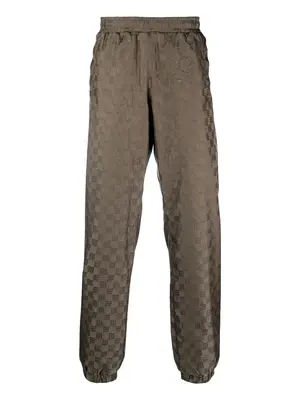 MISBHV Monogram-pattern Trackpants