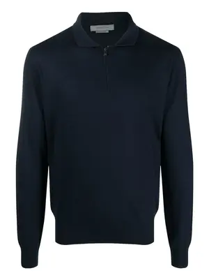 Corneliani Half-zip Sweatshirt - Blue