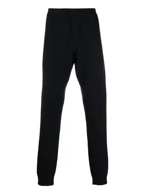 Corneliani Jersey-knit Track Pants - Blue