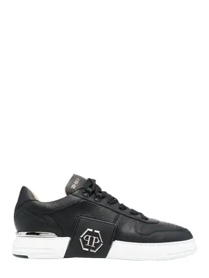 Philipp Plein Hexagonal Low-top Sneakers - Black