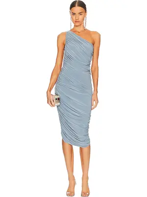Norma Kamali Diana Dress - Soft Blue