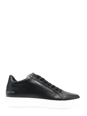 Philipp Plein Low-top Leather Sneakers - Black