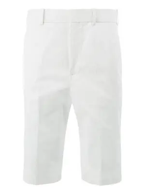 Neil Barrett High Waisted Shorts - White