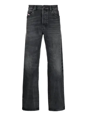 DIESEL® 2010 D-macs 007j5 Straight-leg Jeans - Black