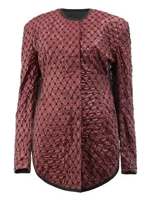 LITKOVSKA Quilted Fitted Jacket - Red