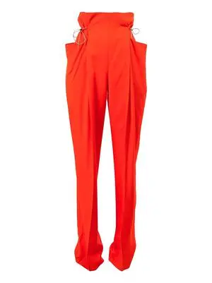 LITKOVSKA High Waisted Trousers - Yellow