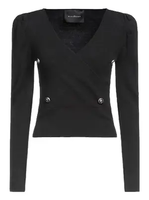 John Richmond JOHN RICHMOND Knitted V-Neck Top Black