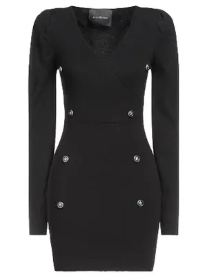 John Richmond Mini Bodycon Knit Dress - Black